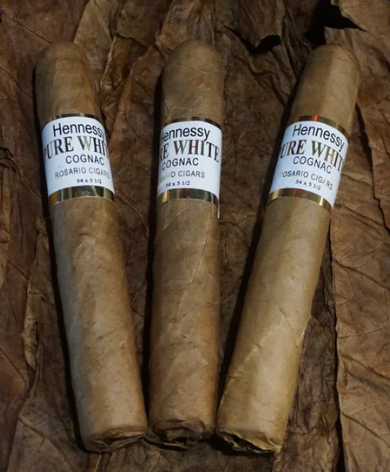 Rosario White Hennessy - Single Cigar – Luxury Cigar Oasis
